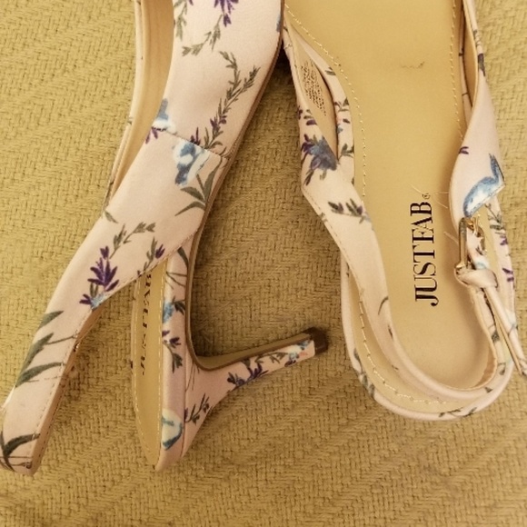 JustFab | Shoes | Summer Sling Back Pumps | Poshmark